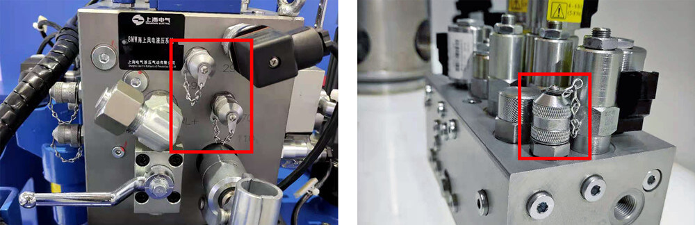 Hydraulic Test Point with Stud - Mongor Fluid