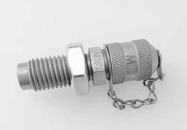 Hydraulic Test Point with Bulkhead Connection - Mongor Fluid